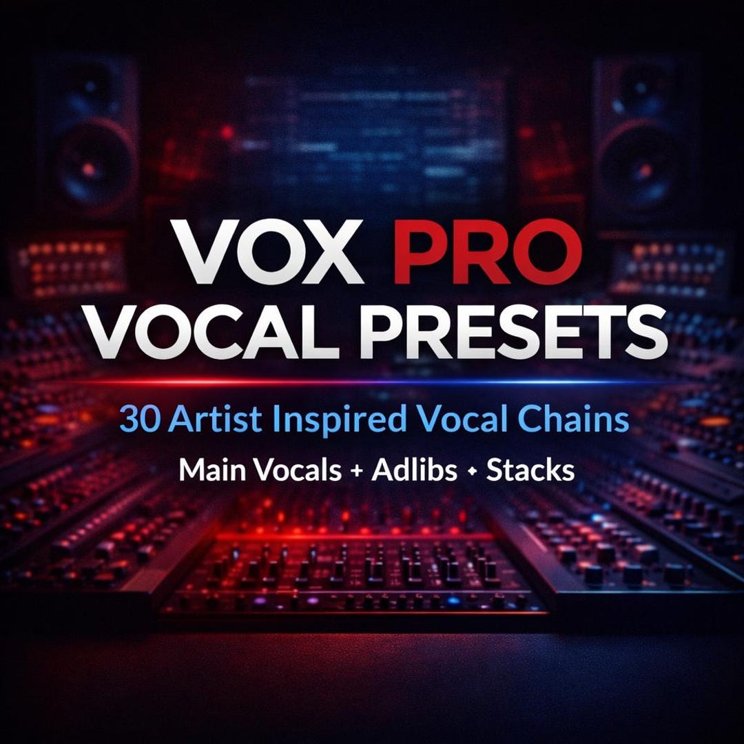 Famous Rapper R&B Vox Pro Presets | 30 Artist Inspired Vocal Chains ...