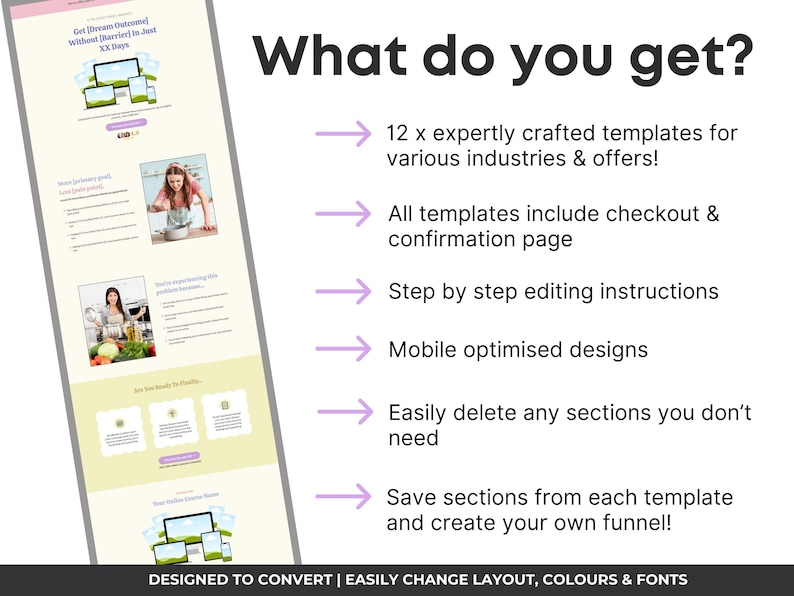 Gohighlevel Funnel Template Bundle With PLR, GHL Website Templates ...