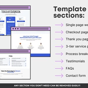 Men's Personal Trainer Landing Page Fitness Coach Sales Funnel Template ...