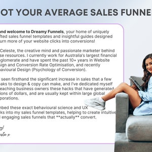 Virtual Assistant Sales Funnel Bundle for VA Sales Page Template Pack ...