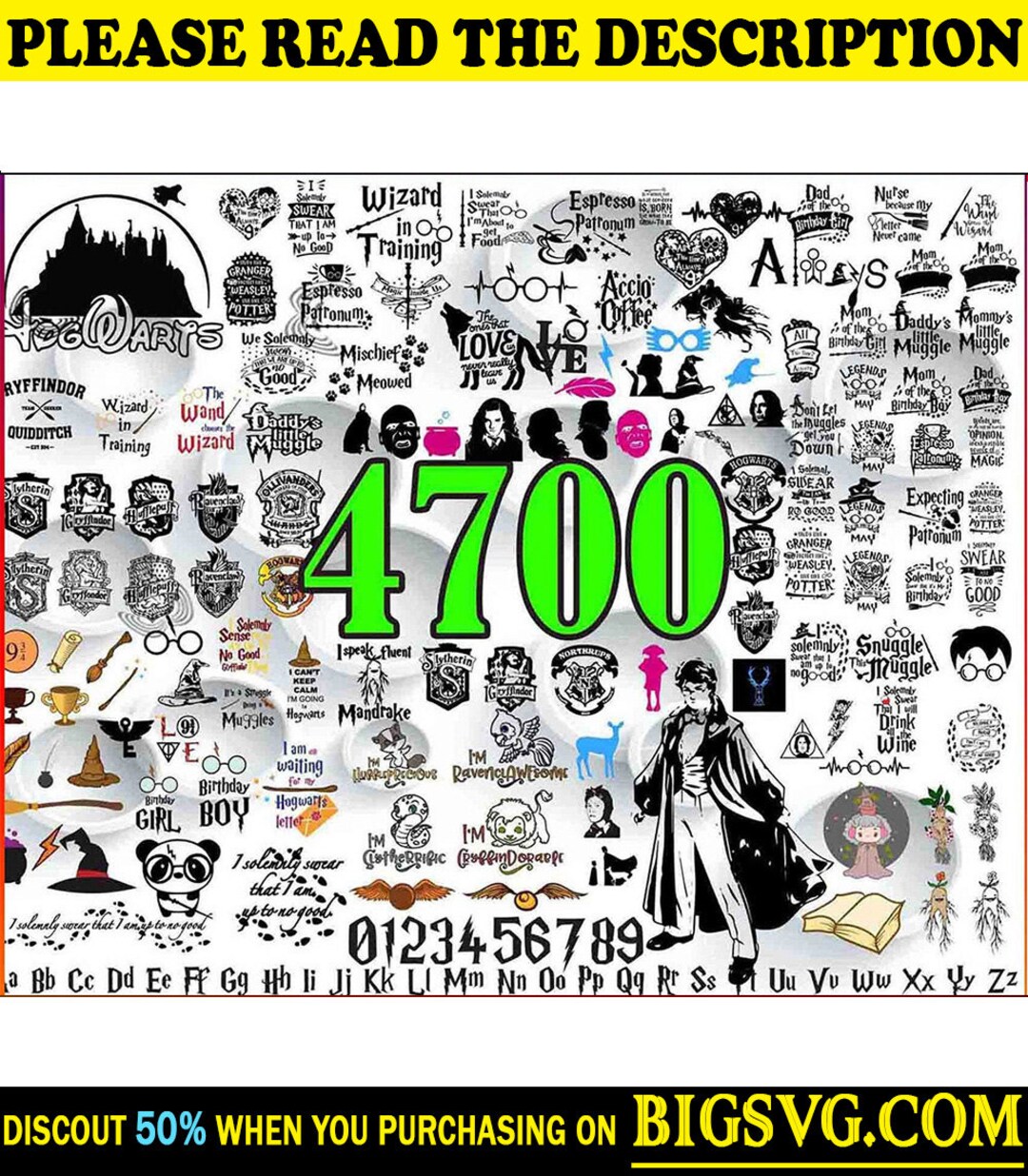 4700 Files Harry Potter SVG, Layered Svg, Cricut, Cut Files, Digital ...