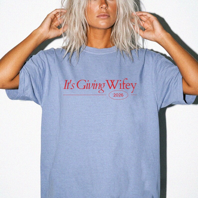 Its Giving Wifey 2026 Shirt, Comfort Colors Bride to Be Tee, Future Mrs ...
