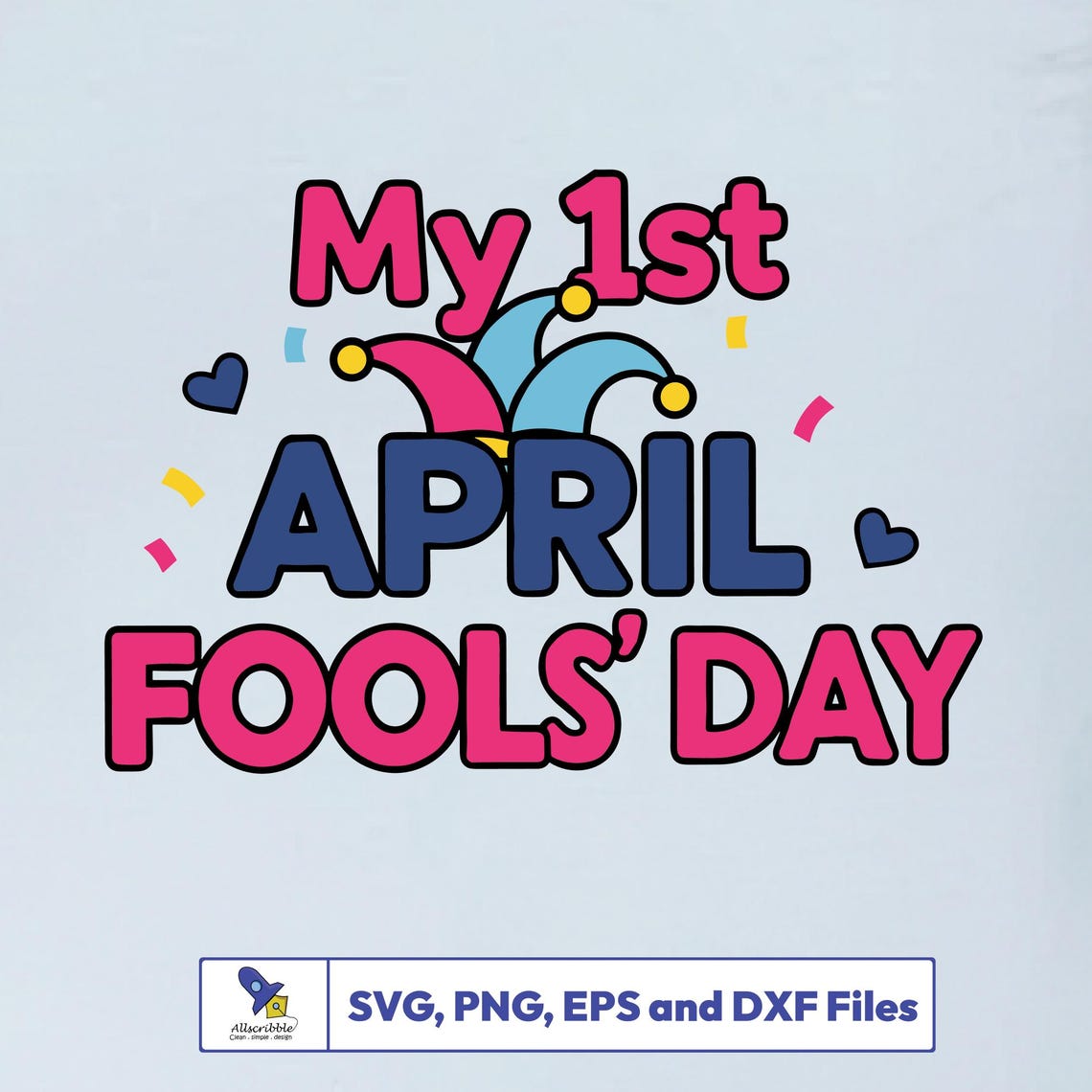 April Fools Birthday SVG Bundle, Born on April 1st, Funny Prank Shirt ...
