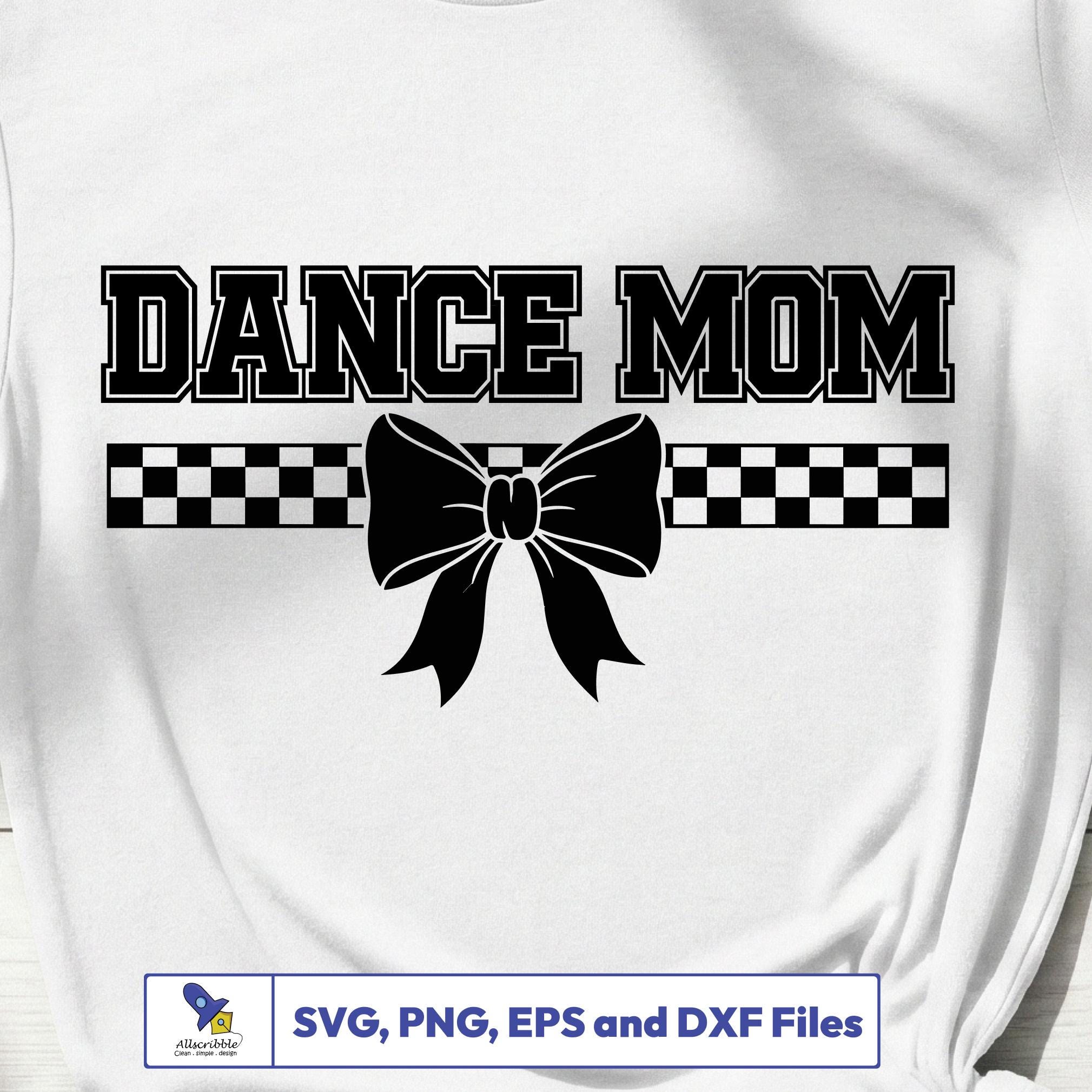 Dance Mom SVG Bundle, Ballet Dancer Silhouette, Varsity Sporty Bow ...