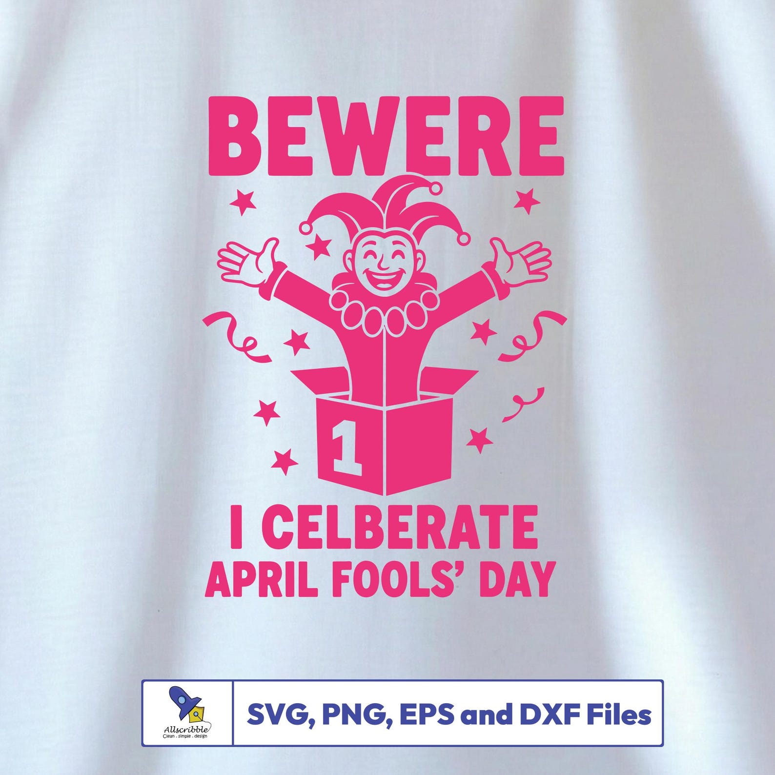April Fools Birthday SVG Bundle, Born on April 1st, Funny Prank Shirt ...