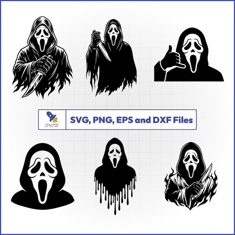 Ghostface Mask - Etsy
