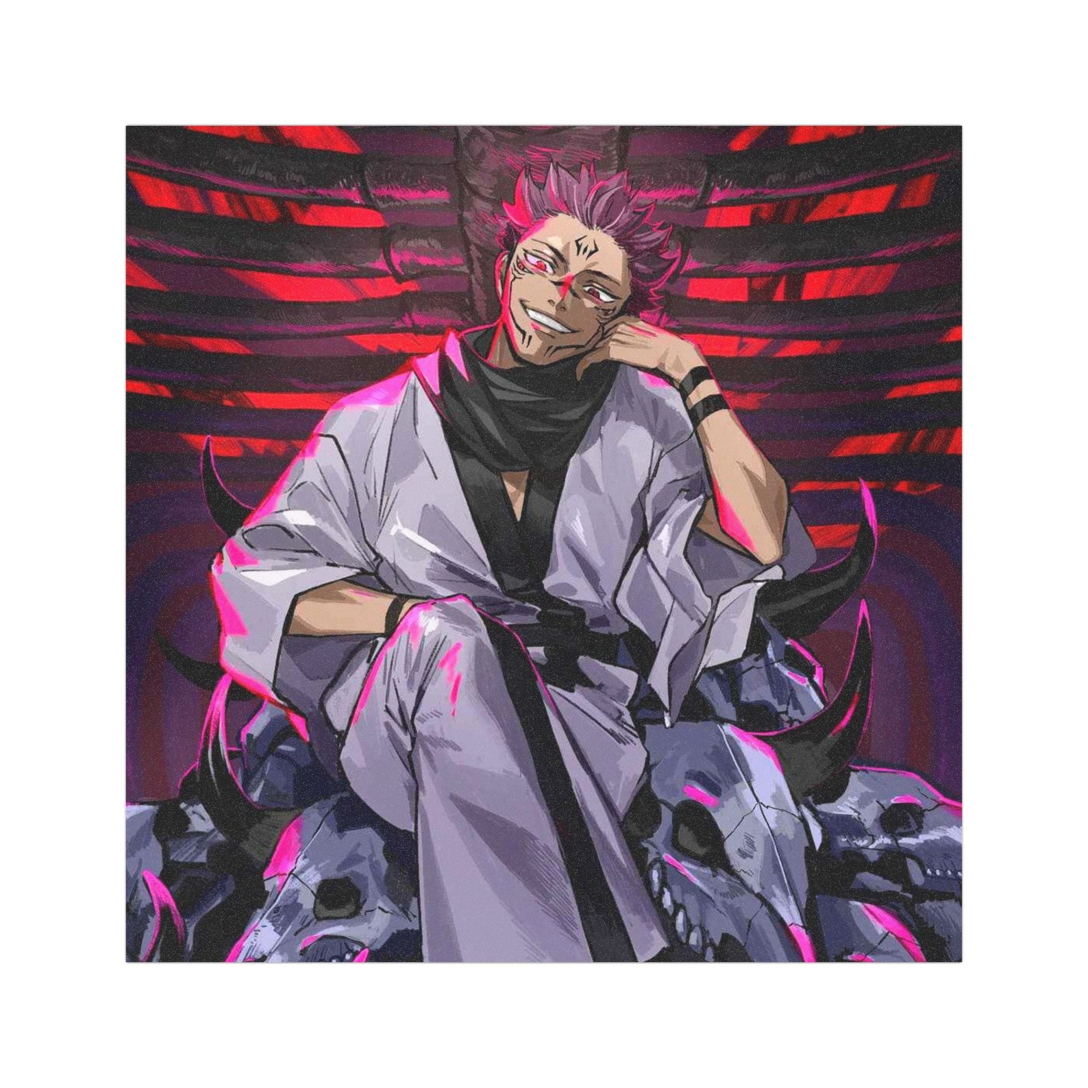 Jujutsu Kaisen Sukuna car Magnets - Etsy