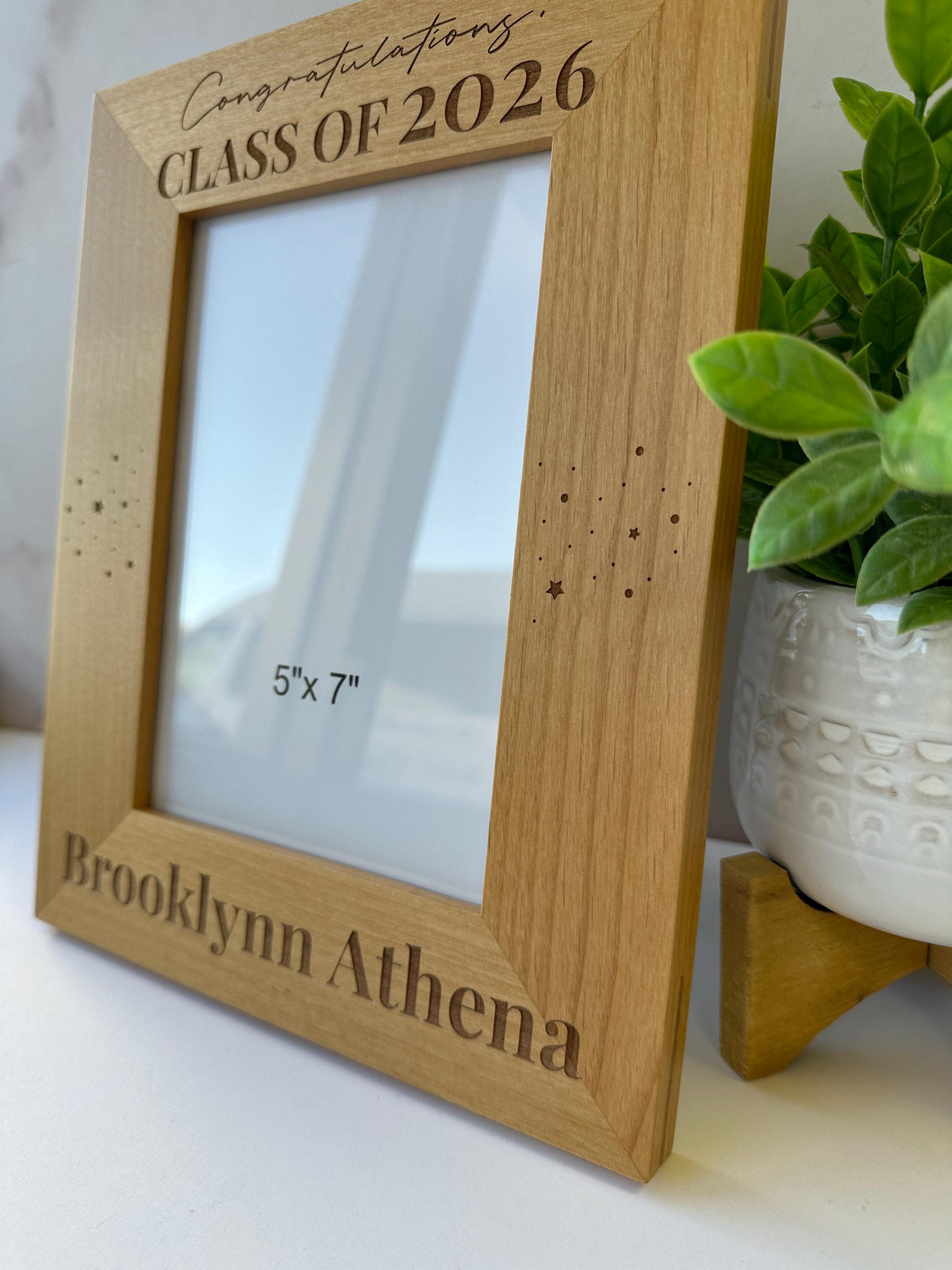 Personalized Graduation Photo Frame: Class of 2024 Gift - Etsy