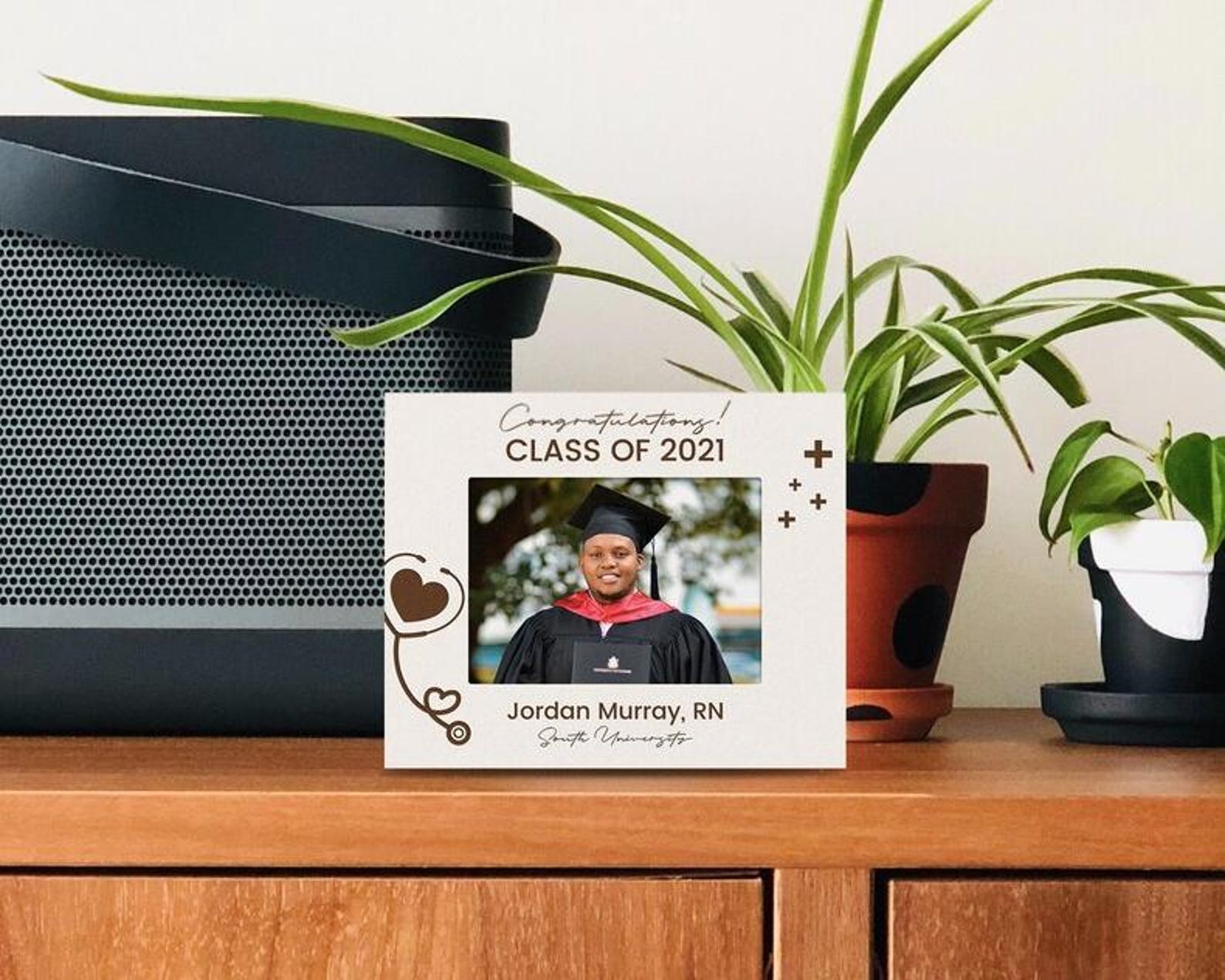 Personalized Nursing Grad Photo Frame: Class of 2025 Gift - Etsy
