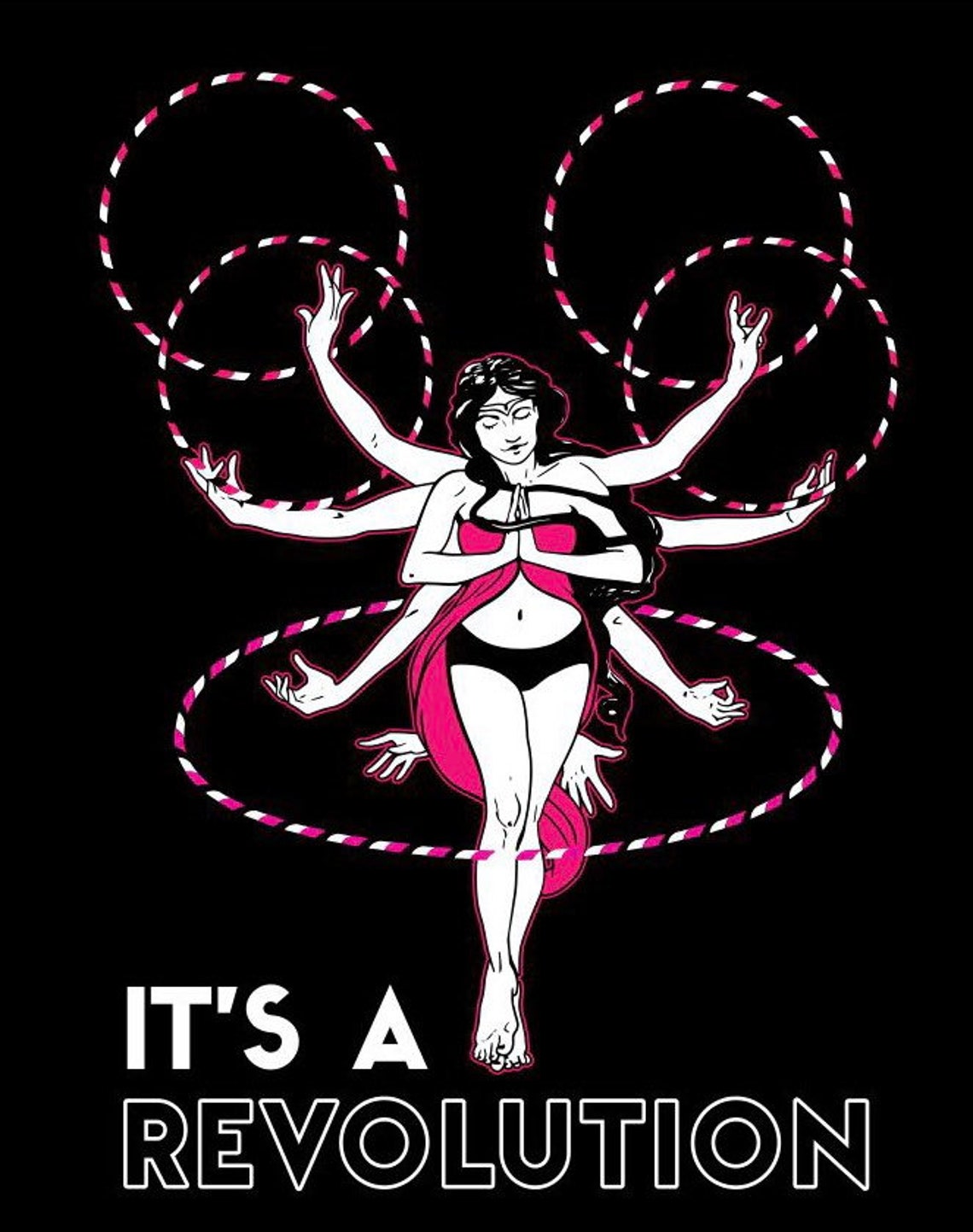 Hula Hooper Hoodie // Its A Revolution Hooper Sweatshirt - Etsy