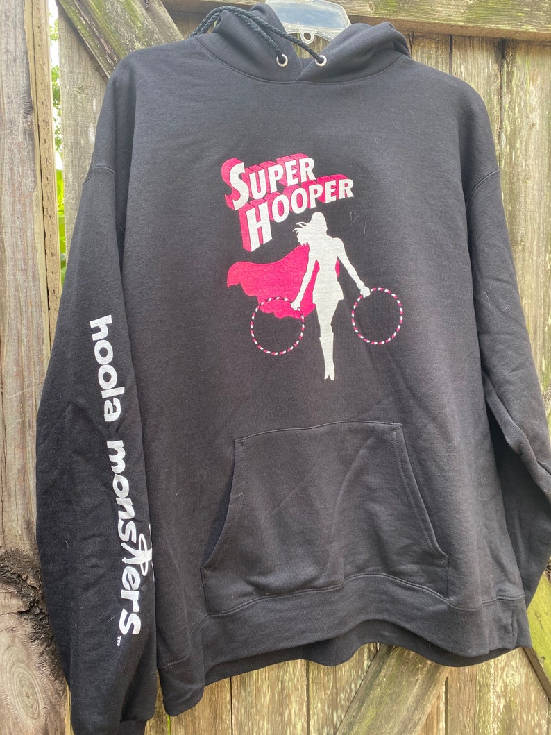 Hula Hooper Hoodie // Super Hooper Sweatshirt | Etsy