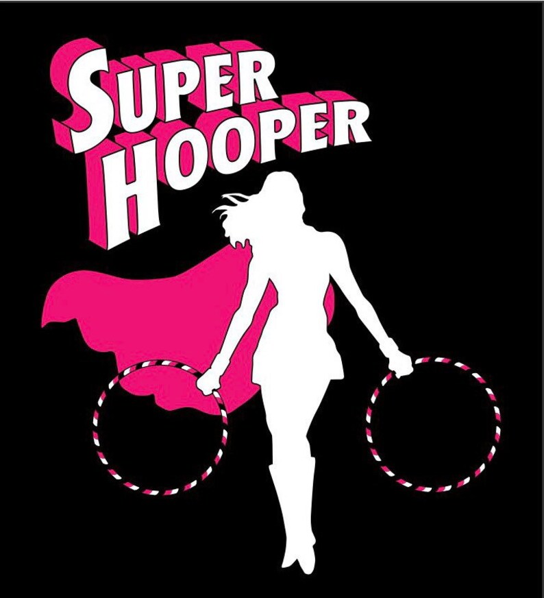 Hula Hooper Hoodie // Super Hooper Sweatshirt | Etsy