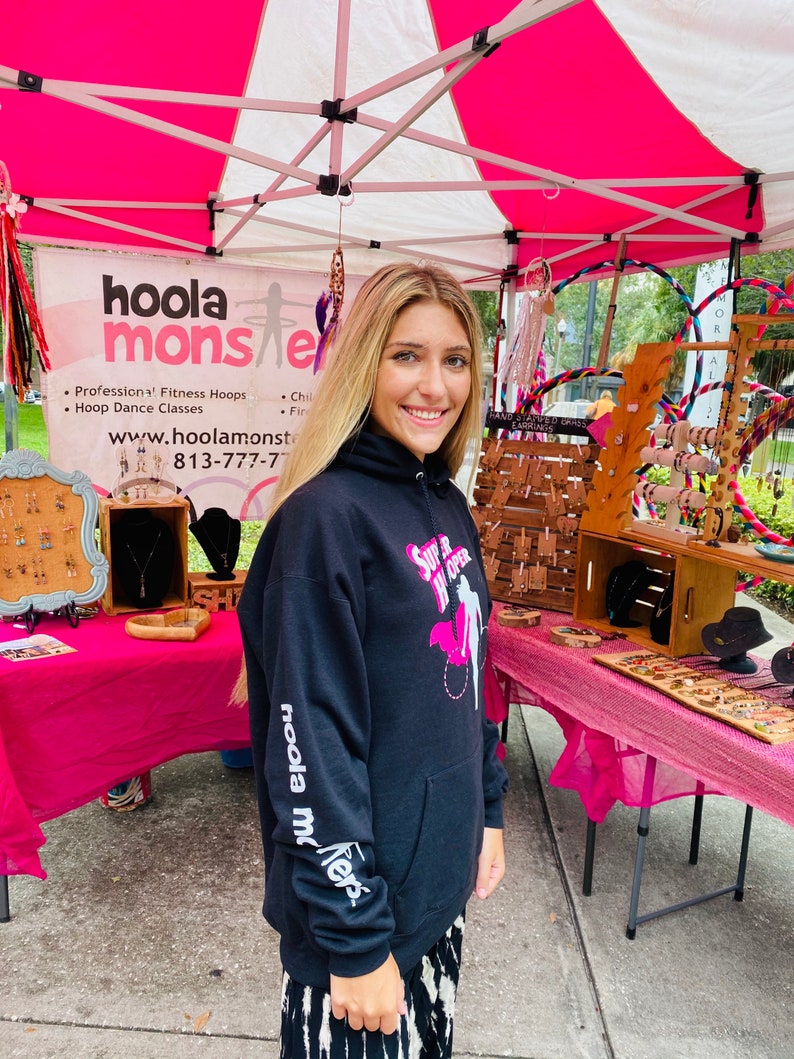 Hula Hooper Hoodie // Super Hooper Sweatshirt | Etsy