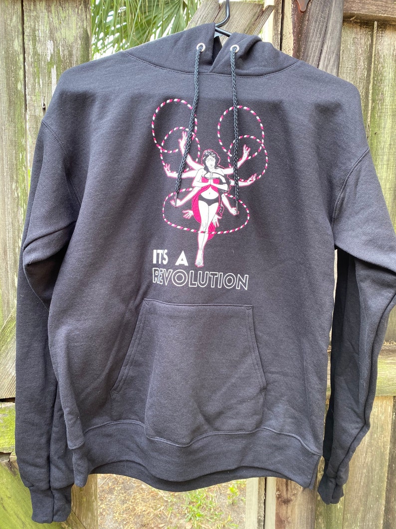 Hula Hooper Hoodie // Its A Revolution Hooper Sweatshirt - Etsy