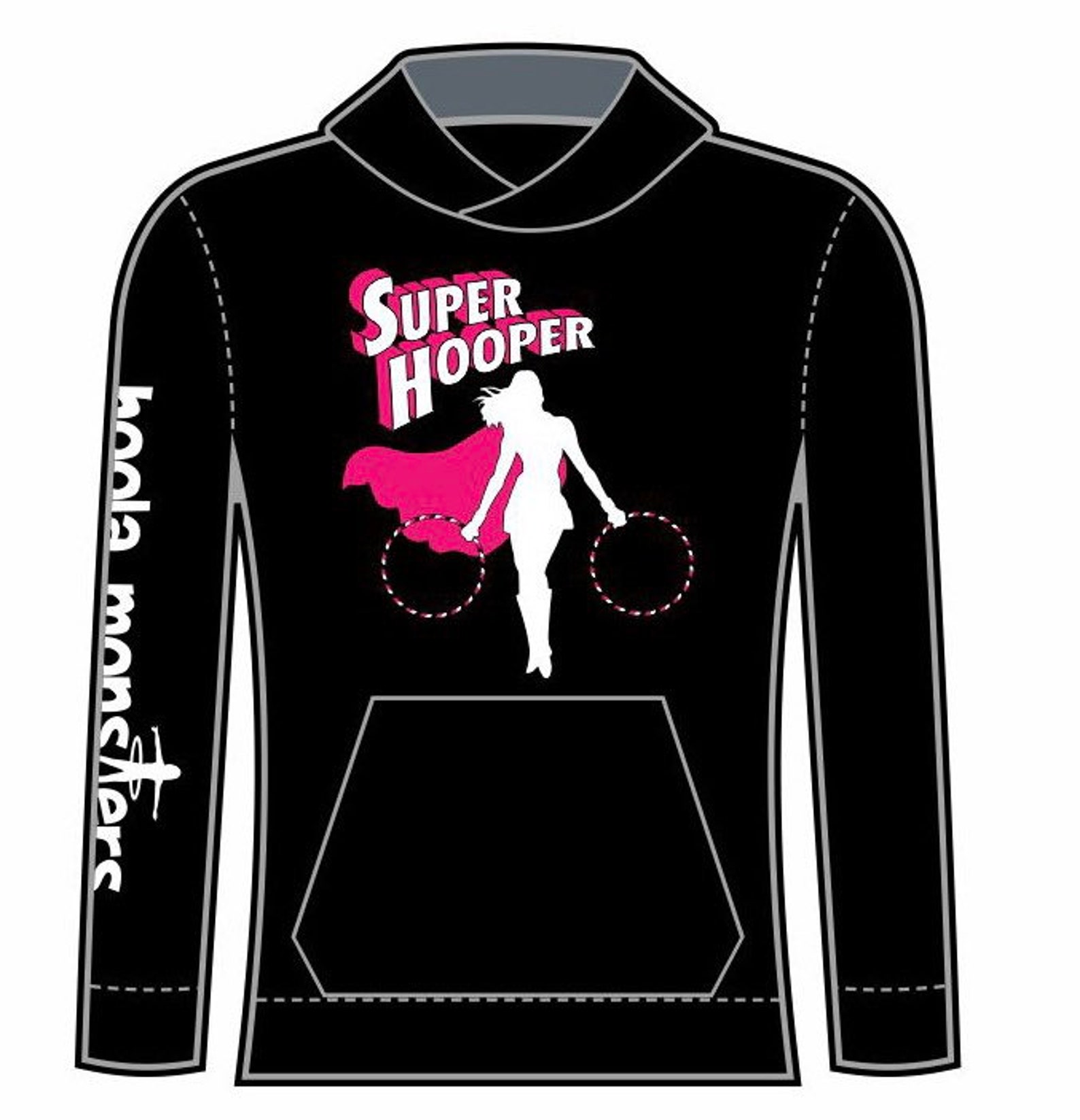 Hula Hooper Hoodie // Super Hooper Sweatshirt - Etsy
