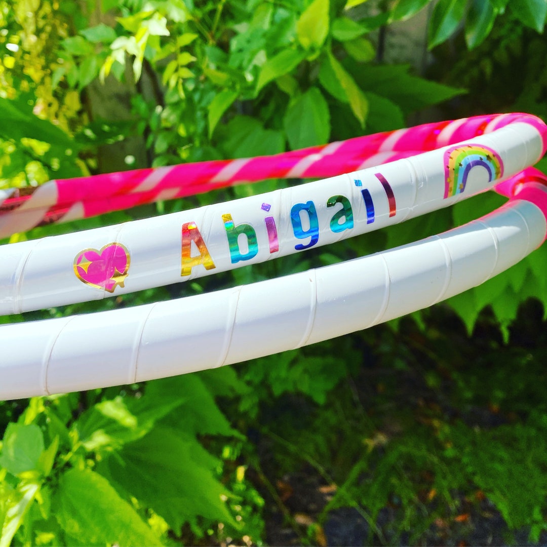 Personalized Kids Hula Hoop // Handmade Children's Fitness Hoop - Etsy