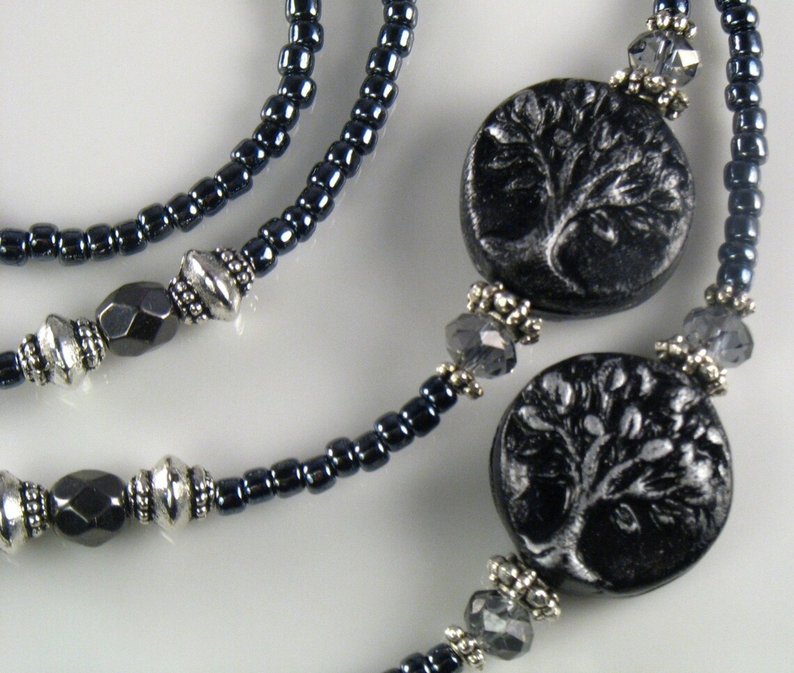 Tree of Life Lanyard, ID Badge Holder, Nature - Etsy