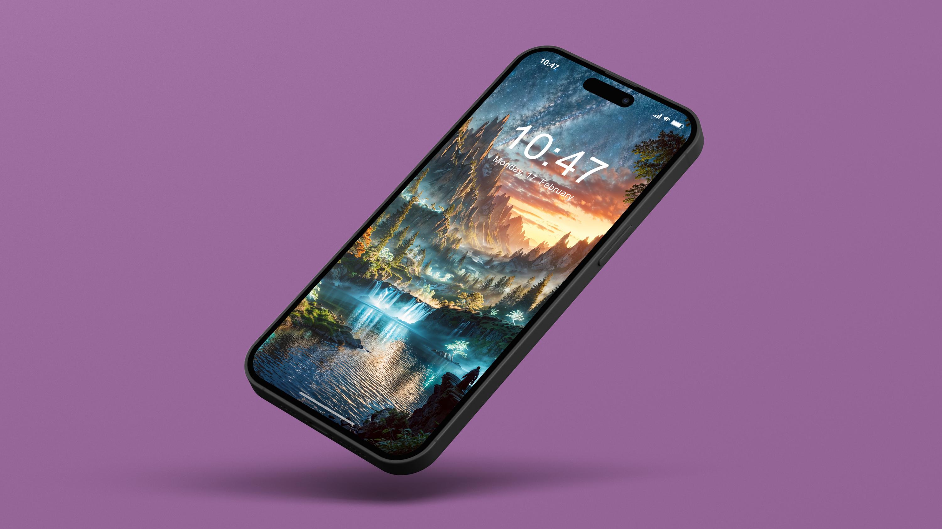 Fantasy Landscape Backgrounds, 8k Wallpaper Pack, Desktop Computer ...