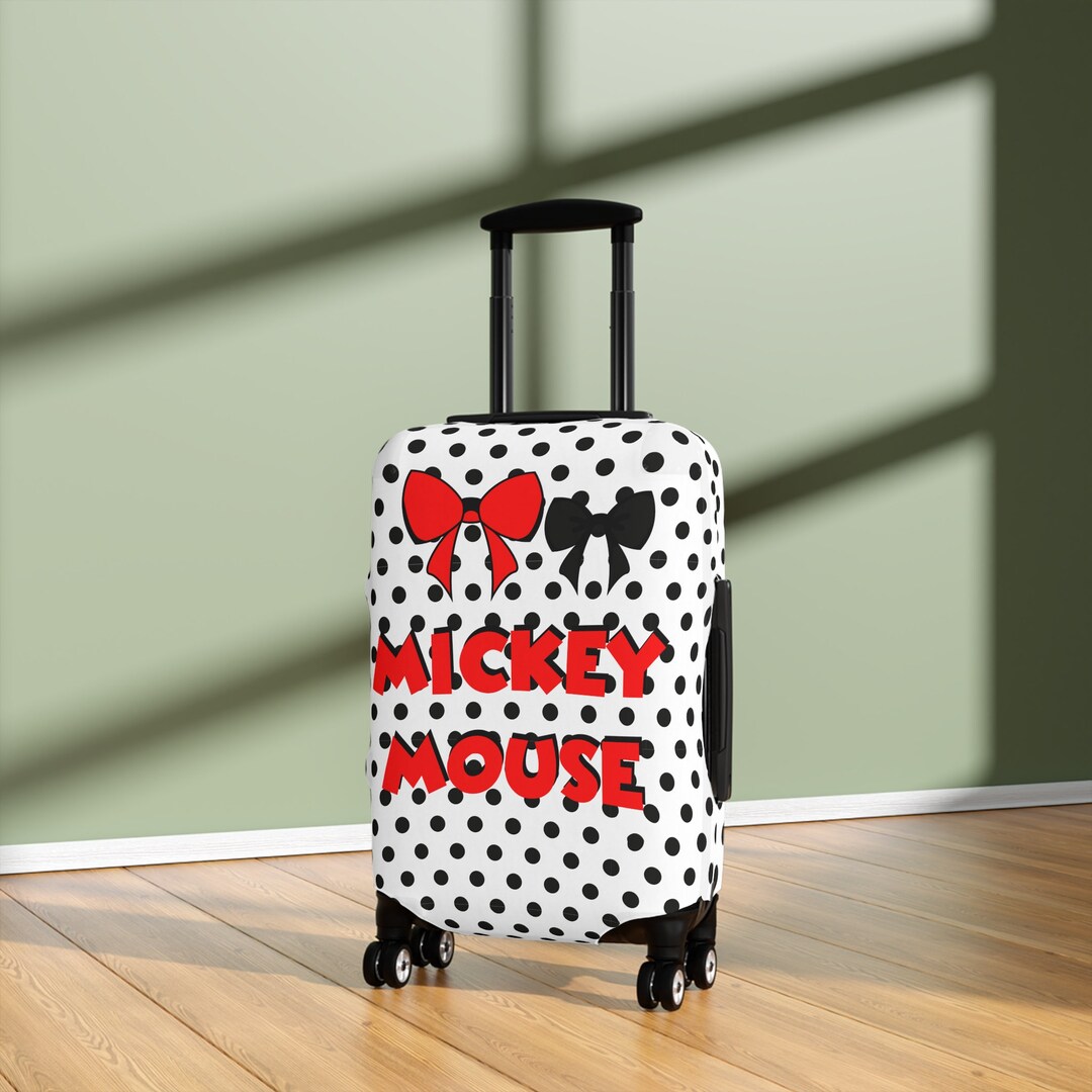 Mickey Mouse Suitcase Luggage Cover - Etsy