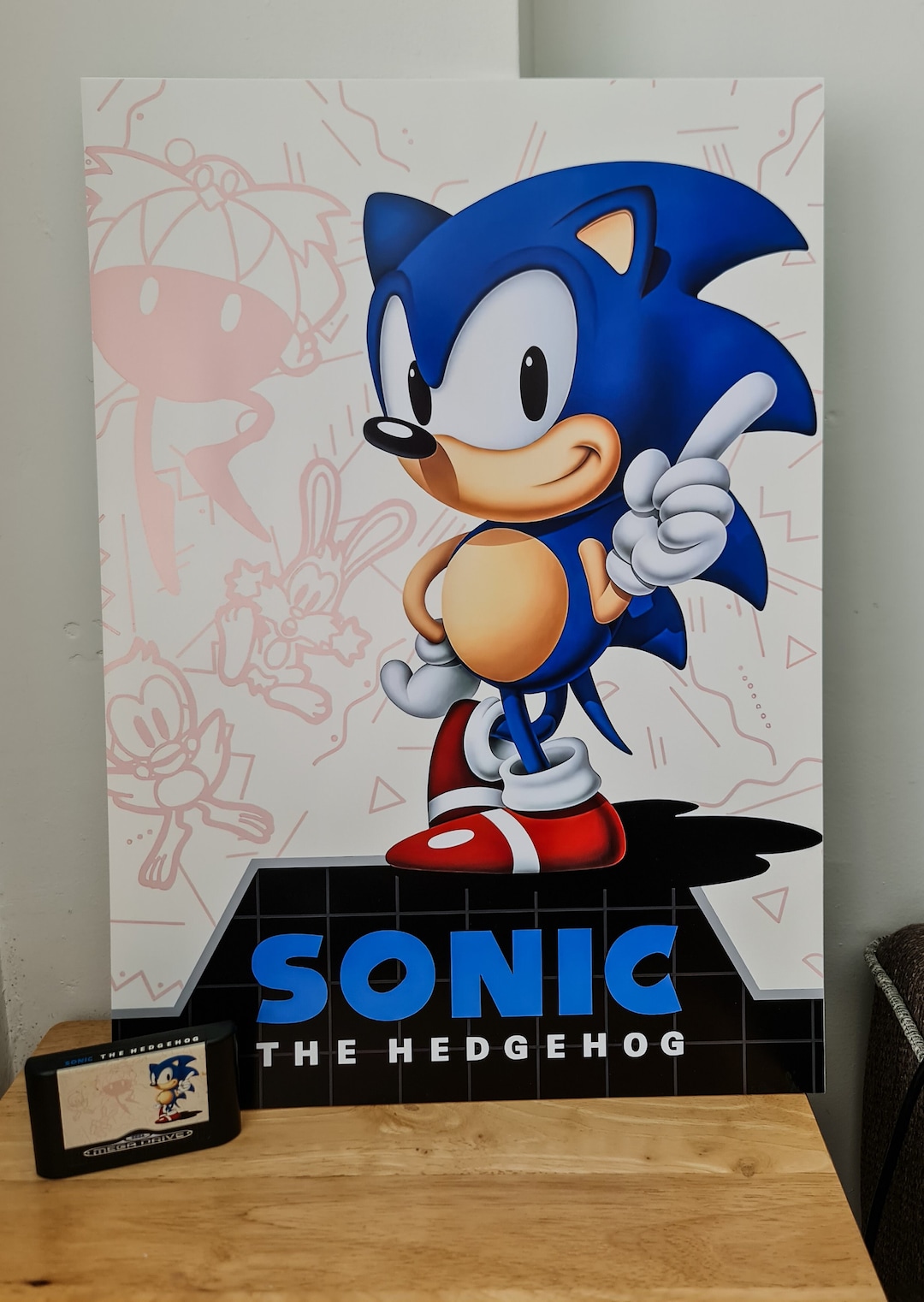Sonic 1 Poster Digitally Remastered A2 - Etsy