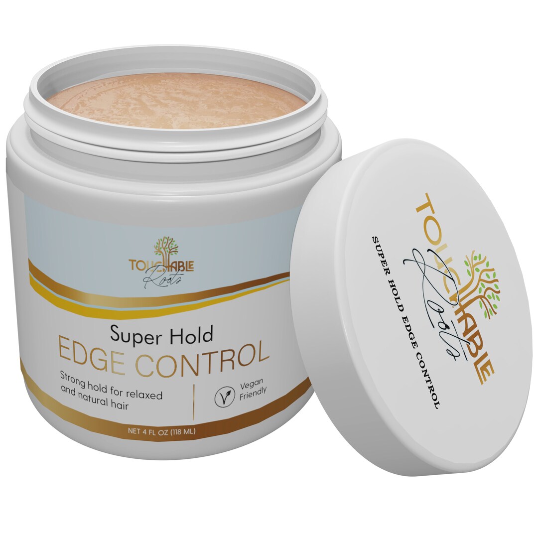 Touchable Roots Edge Control Super Hold Gel Long-lasting, No Flaking ...