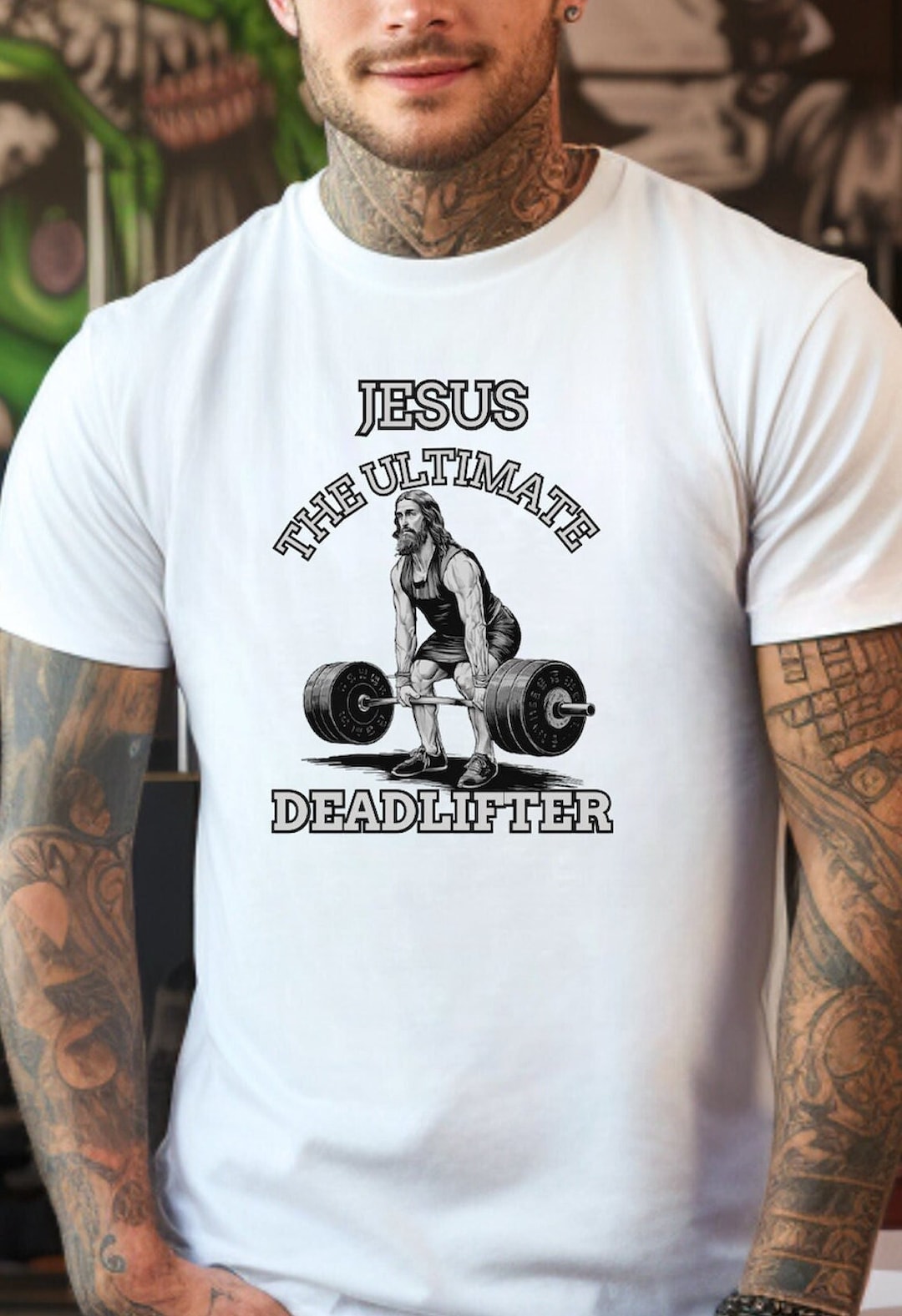 Jesus, Deadlifting Shirt, Christian Shirt, Pump Cover, Bodybuilding and ...
