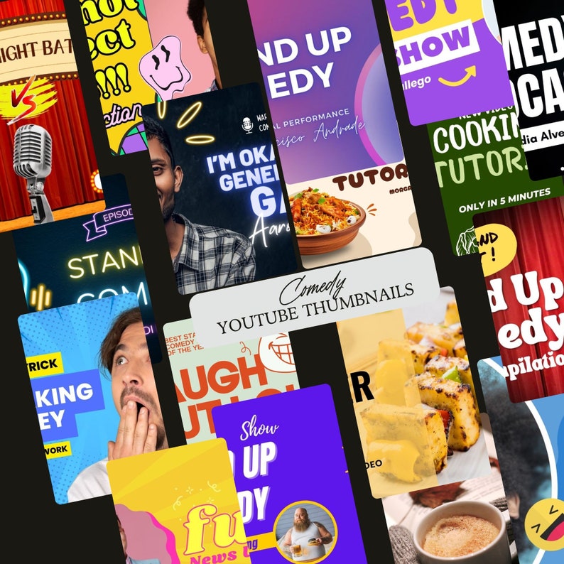 35 Youtube Thumbnails Templates | 100 PNG Transparent Images for ...
