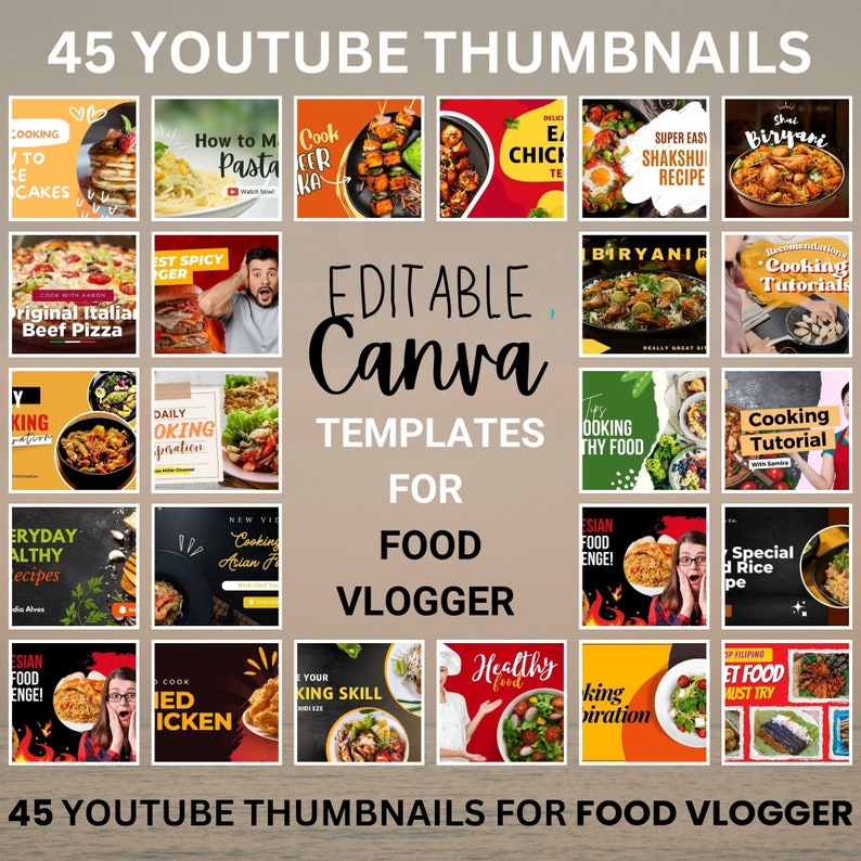 45 Youtube Thumbnails Templates | 100 PNG Transparent Images for ...