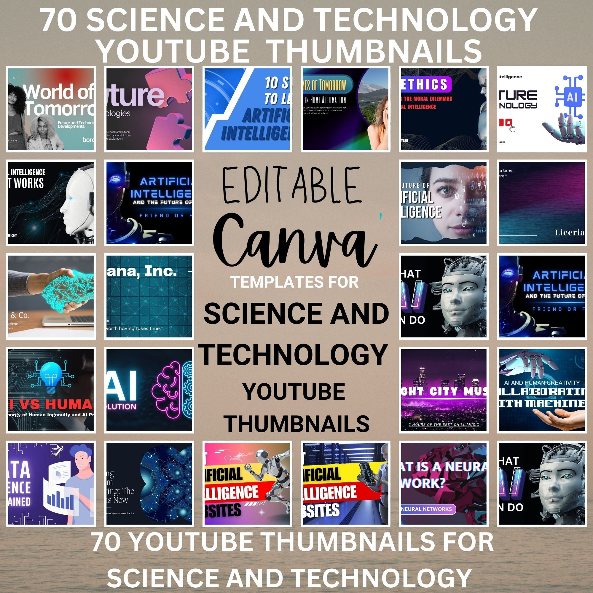 70 Youtube Thumbnails Templates | 100 PNG Transparent Images for ...