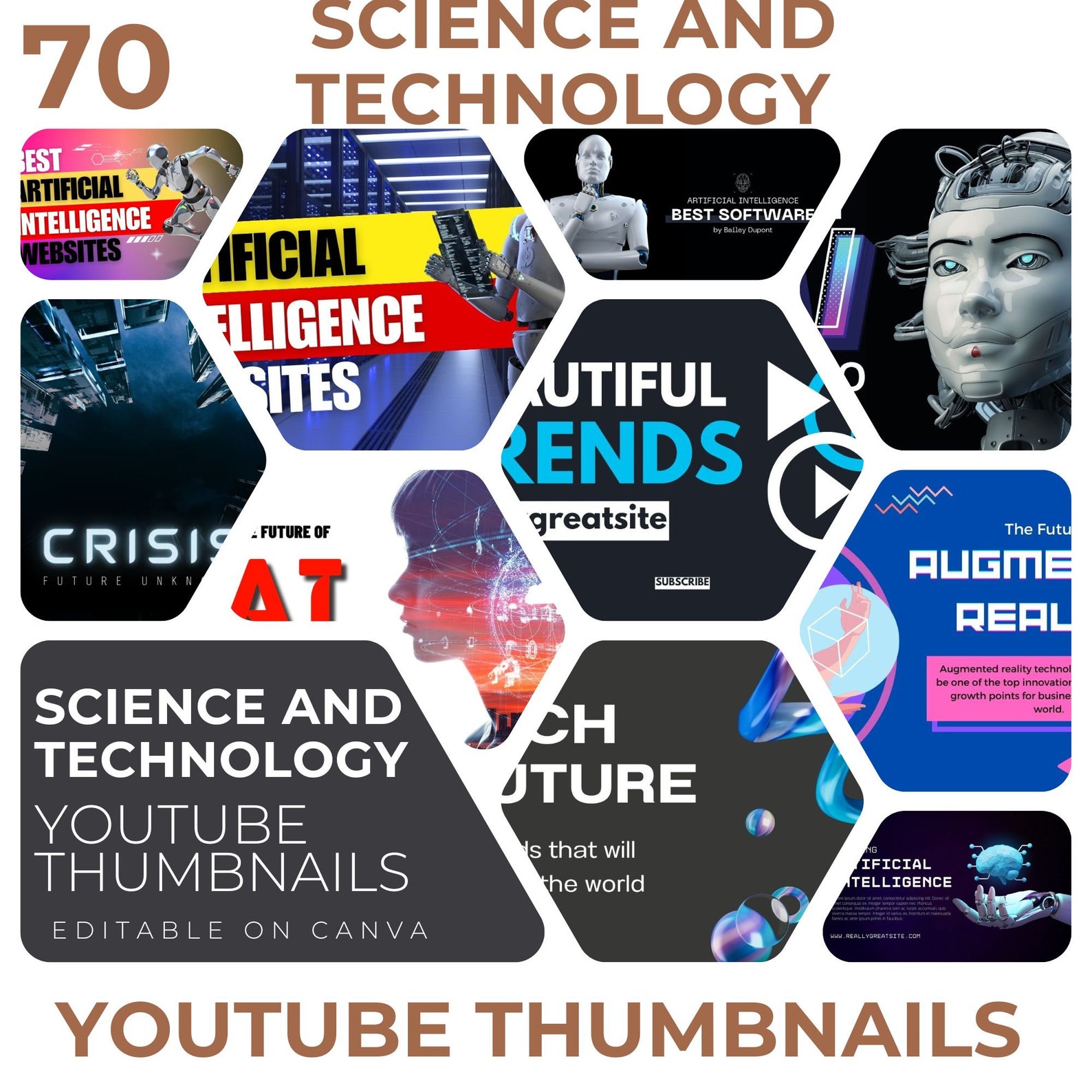 70 Youtube Thumbnails Templates 100 PNG Transparent Images for Youtube ...