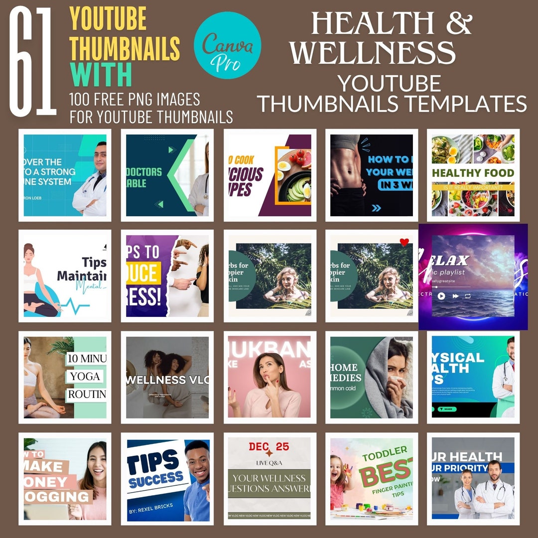 61 Youtube Thumbnails Templates | 100 PNG Transparent Images for ...