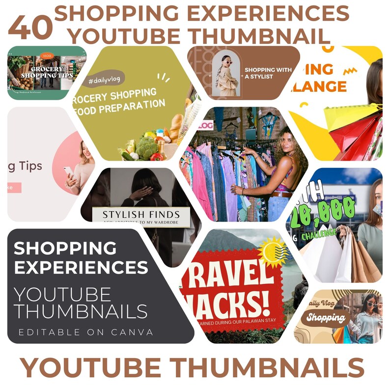 40 Youtube Thumbnails Templates | 100 PNG Transparent Images for ...