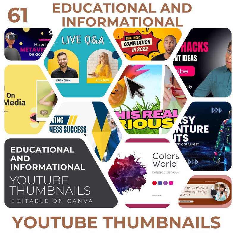 61 Youtube Thumbnails Templates | 100 PNG Transparent Images for ...