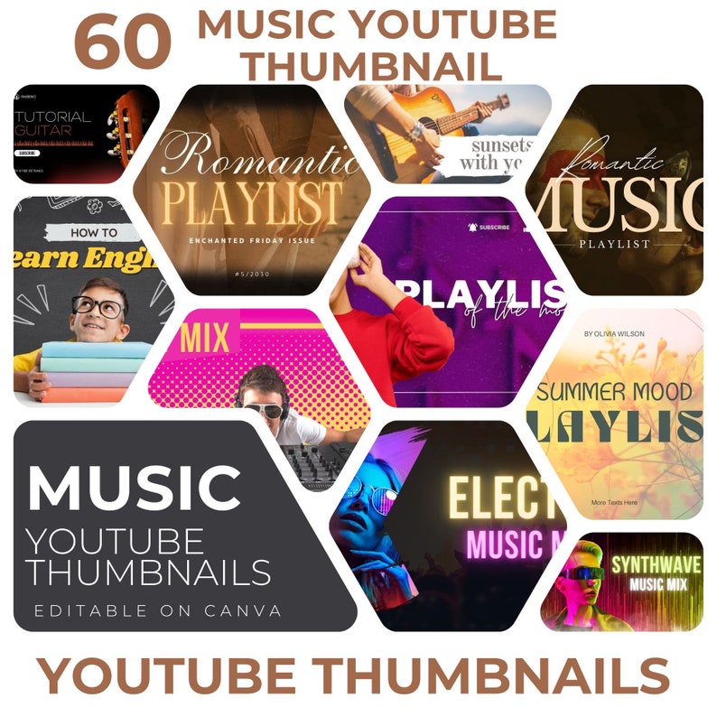 60 Youtube Thumbnails Templates | 100 PNG Transparent Images for ...