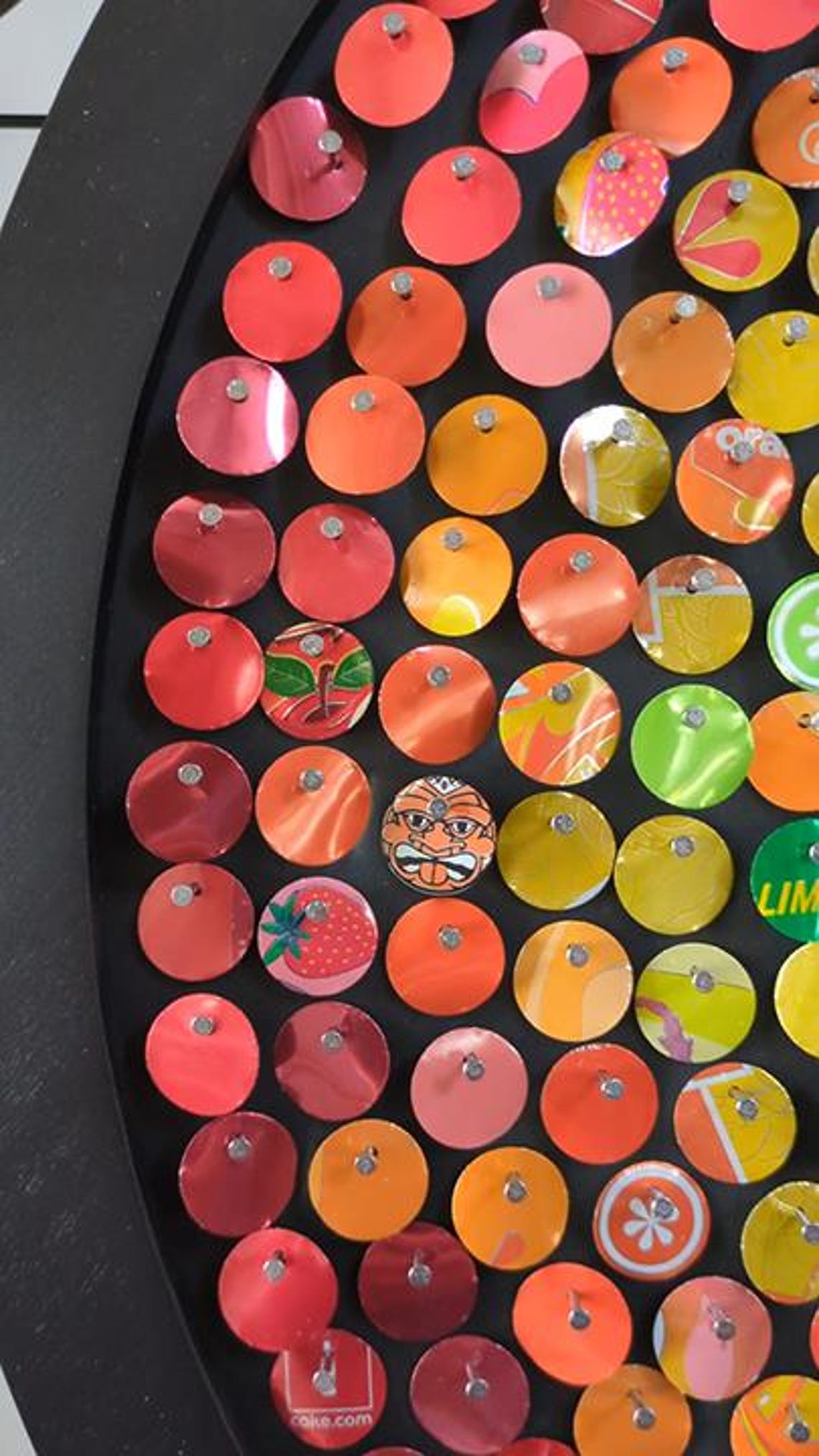 Rainbow Burst Waving Mosaic 17” - Etsy