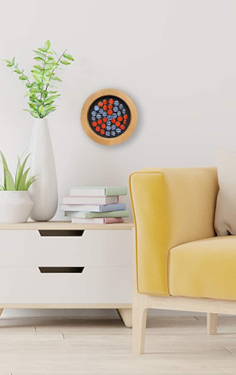 Poplar Round Wood Frame: Unfinished Art Display, 1-inch Thick - Etsy