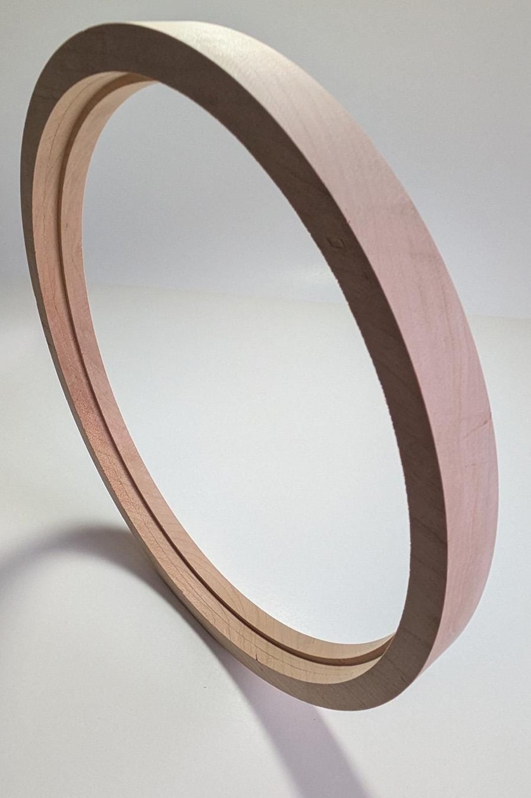 Cherry Wood Round Frame: 3/4 to 1" Thick, Ready to Finish - Etsy
