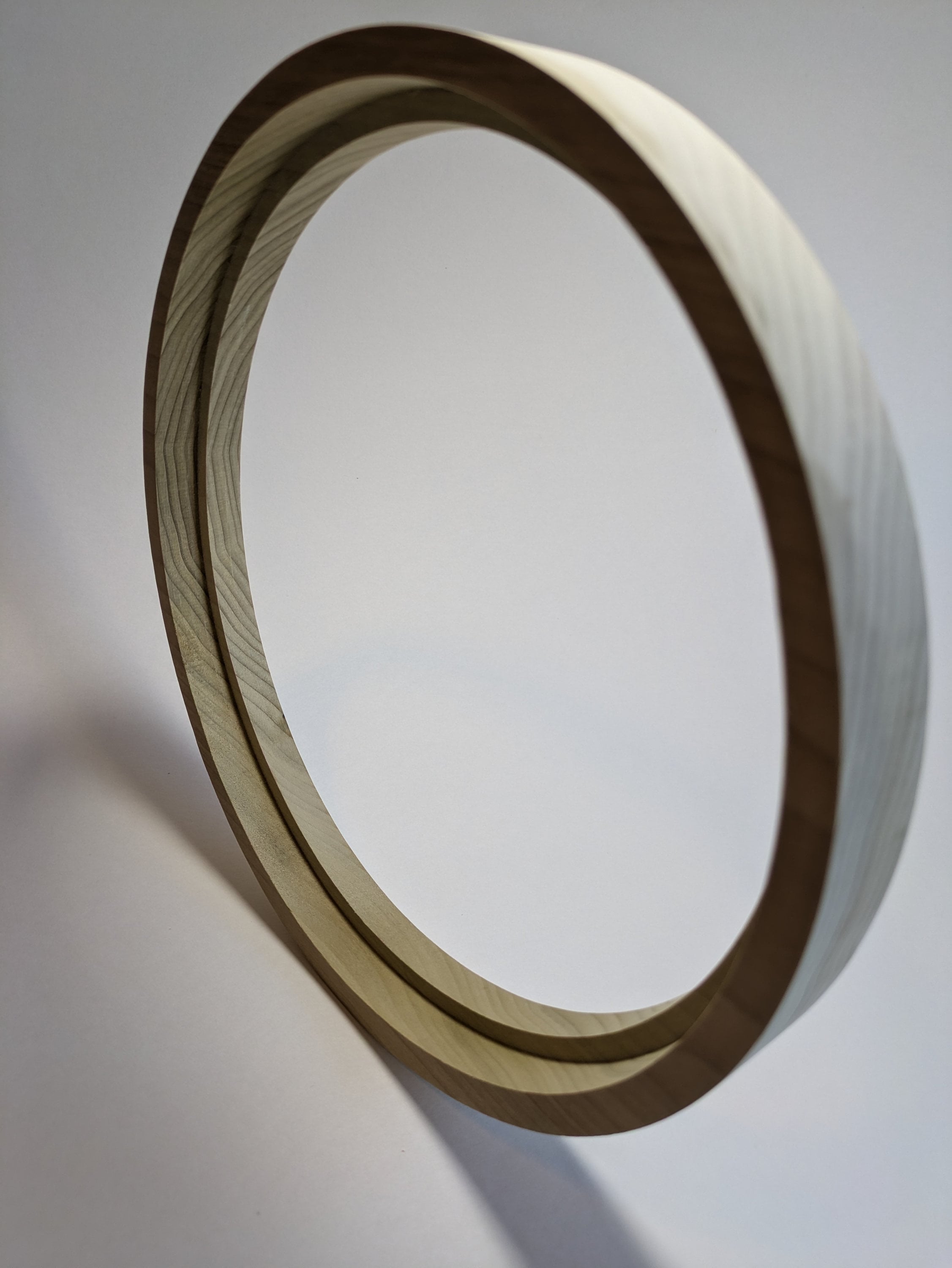 Poplar Round Wood Frame: Unfinished Art Display, 1-inch Thick - Etsy