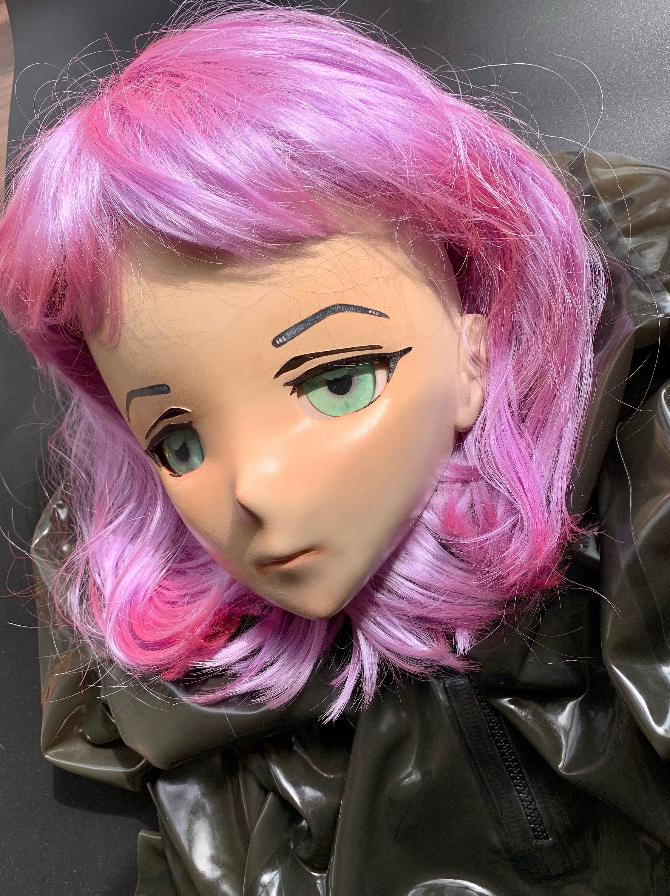 Kigurumi Mask.doll Head.full Head Helmet.anime Mask.crossdressing Mask ...