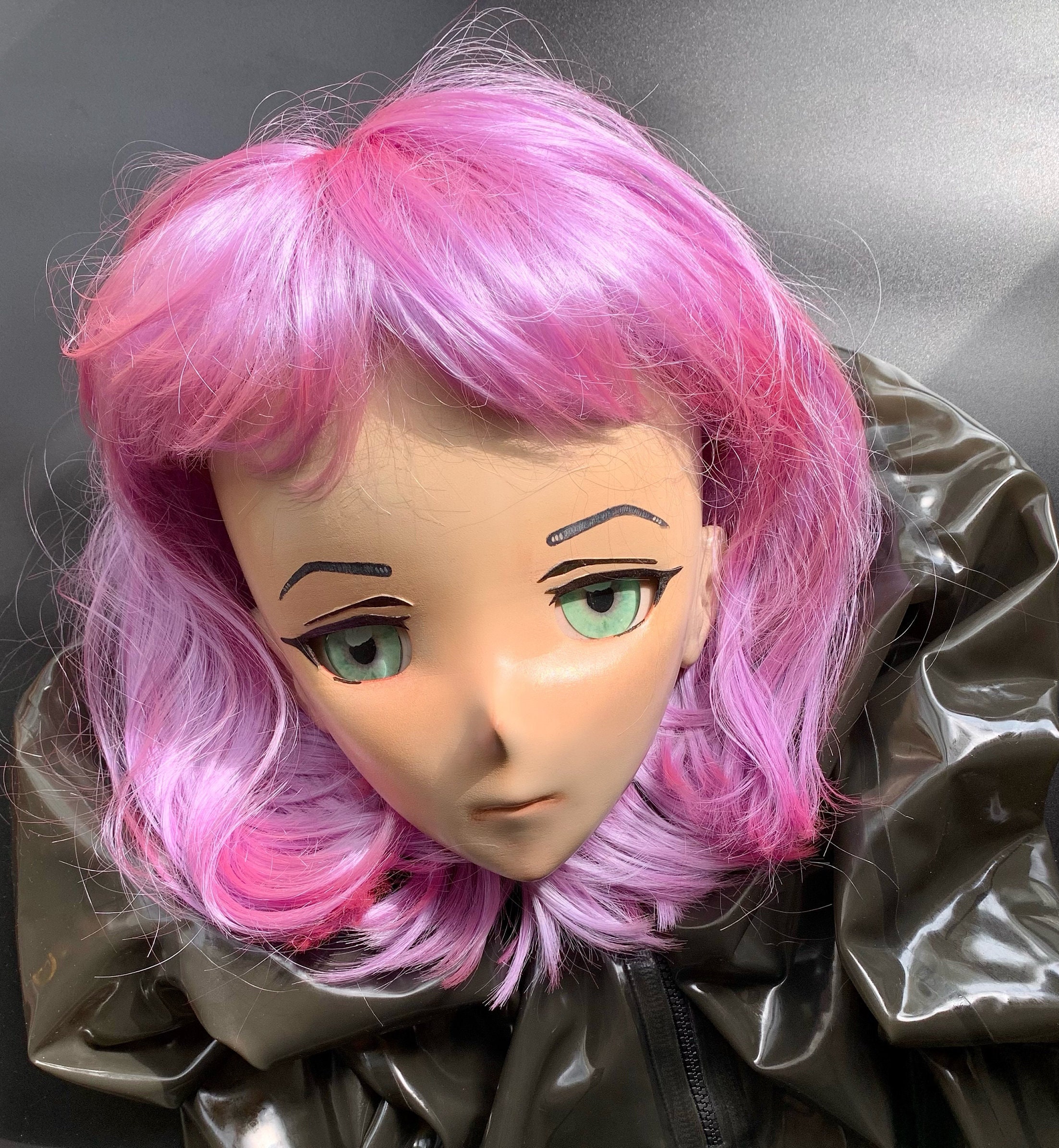 Kigurumi Mask.doll Head.full Head Helmet.anime Mask.crossdressing Mask ...