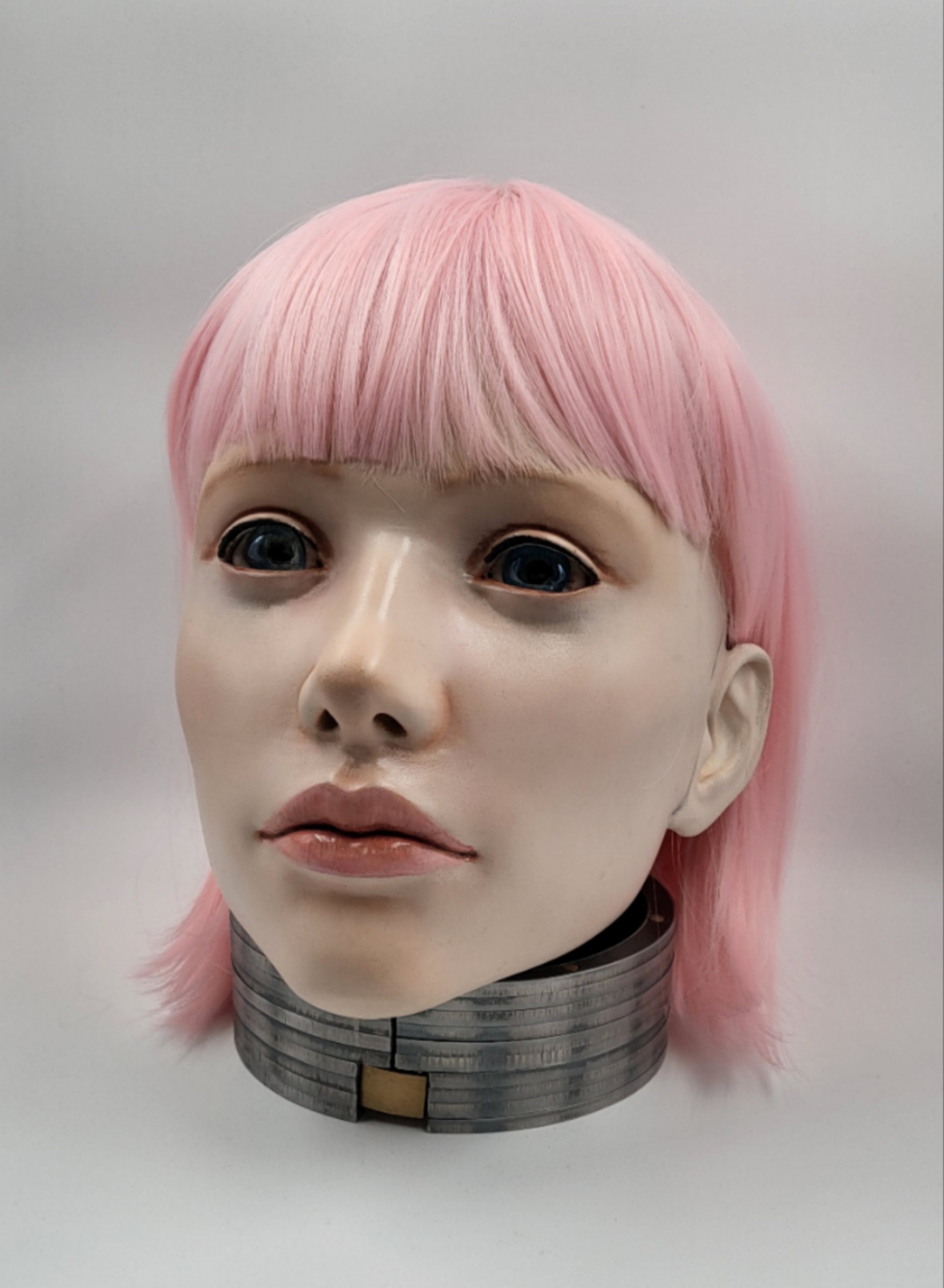 Kigurumi Doll Head Mask – Full‑head Cosplay Hood – TPU Resin Animegao ...