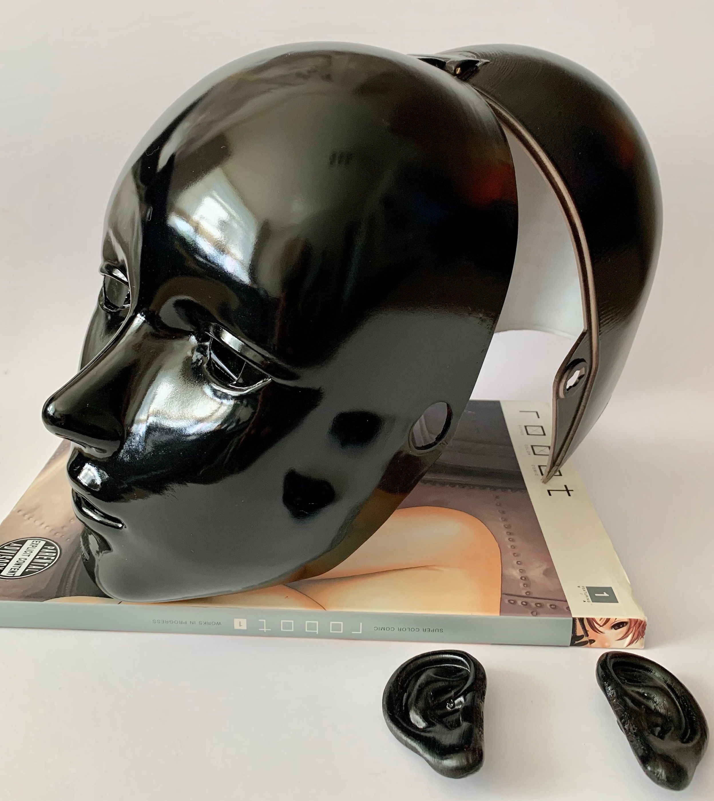 Rubber Slave Mask. Kigurumi Mask.anime Mask.crossdressing Mask ...