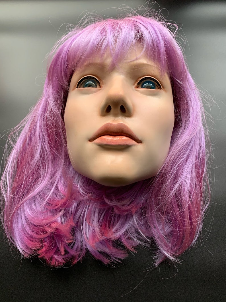 Kigurumi Mask.doll Head. Anime Mask.crossdressing Mask. Animegao ...