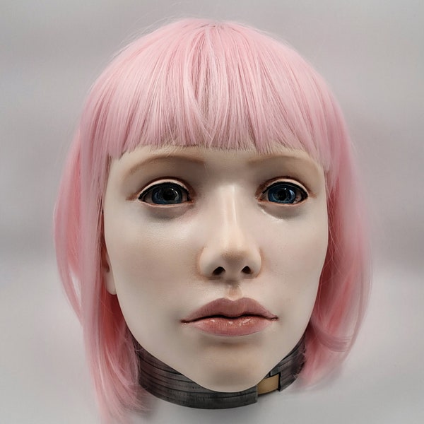 Realistic Female Mask - Etsy