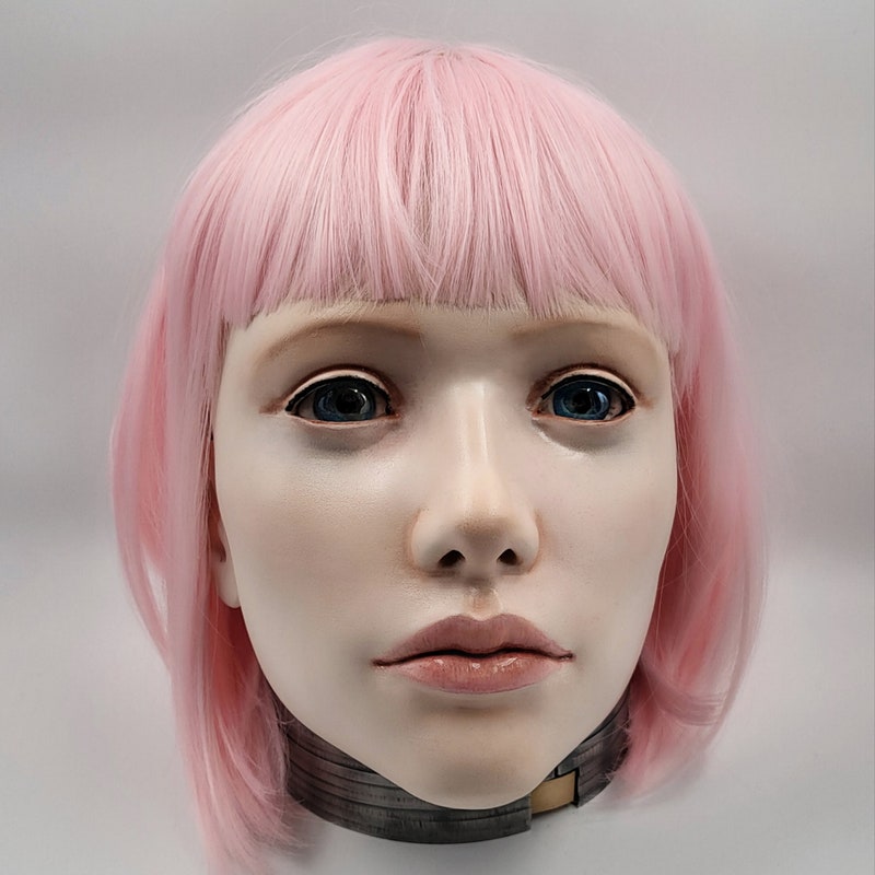 Realistic Female Mask - Etsy
