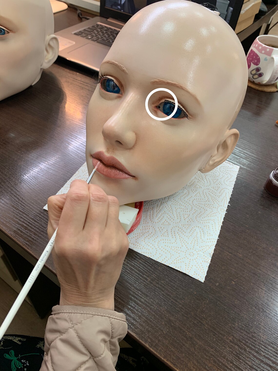 Kigurumi Mask.doll Head.full Head Helmet.anime Mask.crossdressing Mask ...