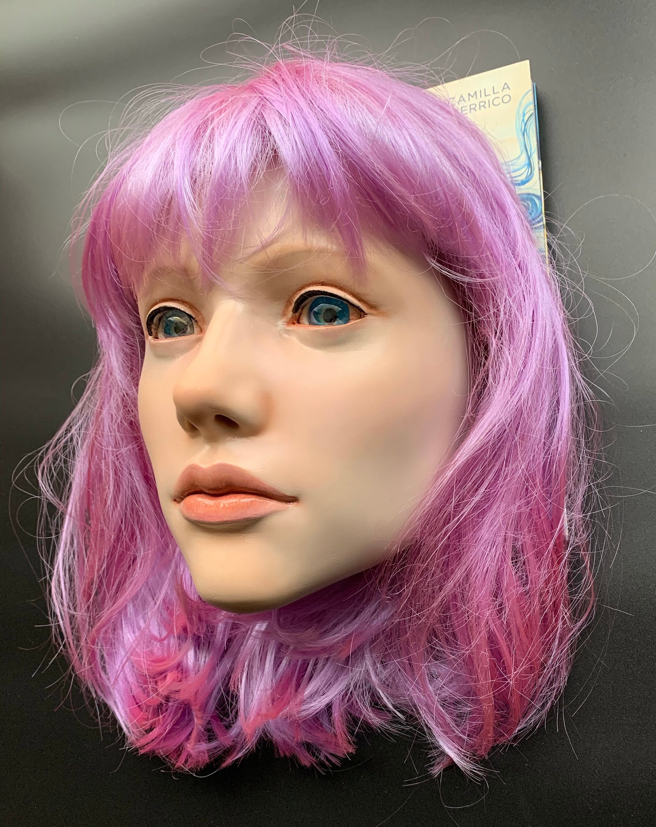 Kigurumi Mask.doll Head. Anime Mask.crossdressing Mask. Animegao ...