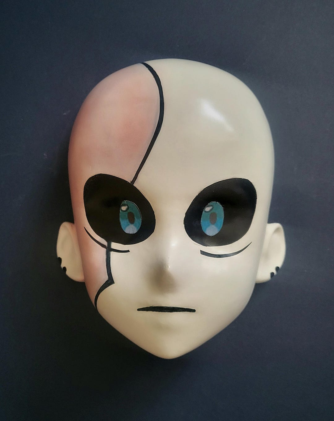 Sally Face.kigurumi Mask.full Head Helmet.anime Mask.crossdressing Mask ...