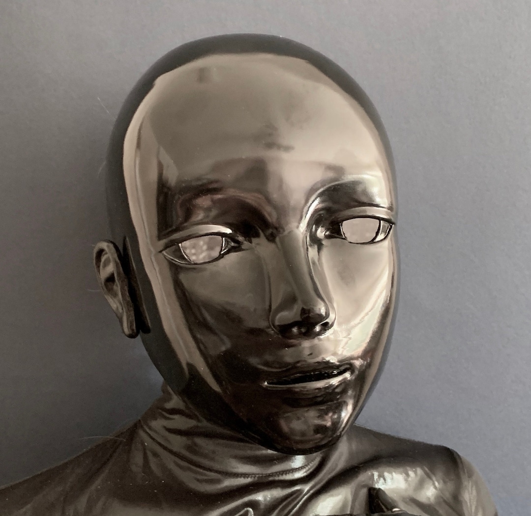 Rubber Slave Mask. Kigurumi Mask.anime Mask.crossdressing Mask ...