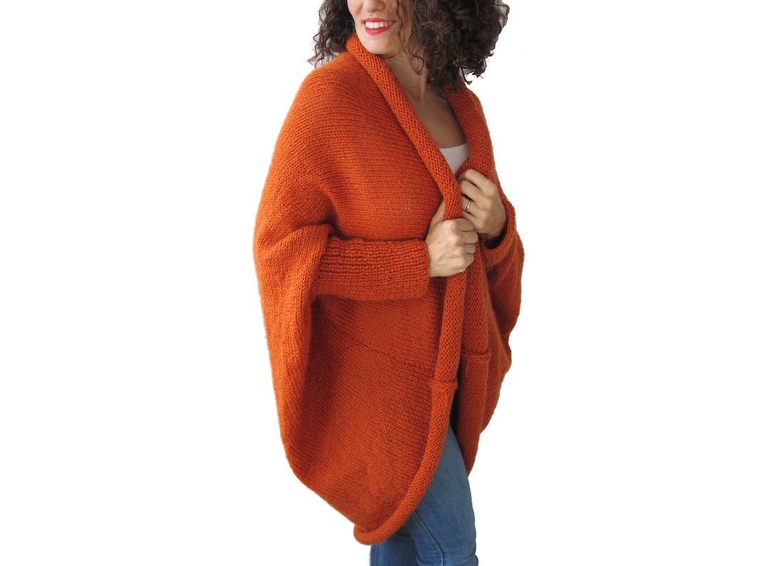 Wrap Sweater, Wrap Cardigan, Oversized Cardigan, Open Front Cardigan ...